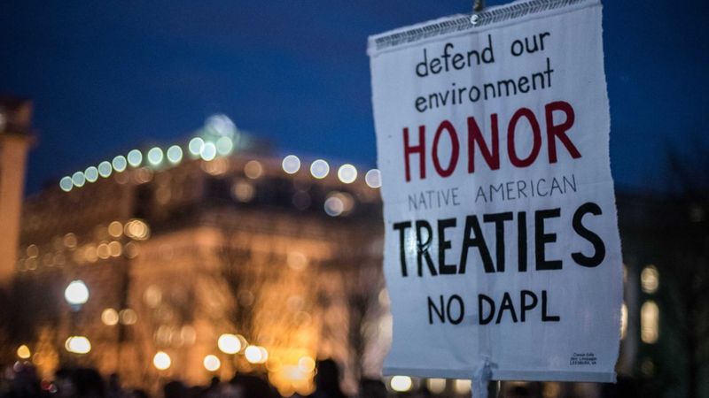 Dakota Access pipeline: Is the Standing Rock movement defeated? - BBC News