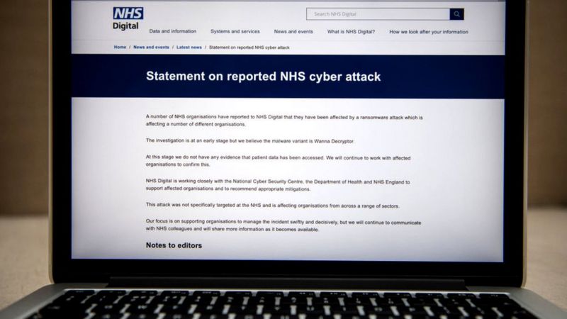 NHS 'could have prevented' WannaCry ransomware attack - BBC News