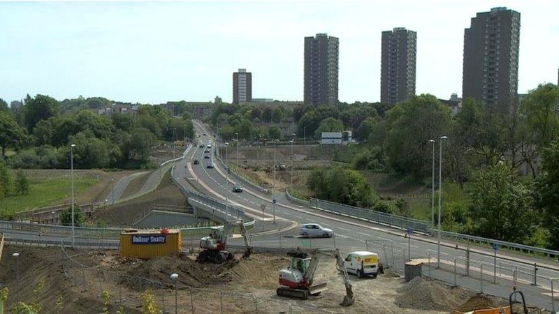 Concerns for schoolchildren after new Aberdeen bridge opens - BBC News
