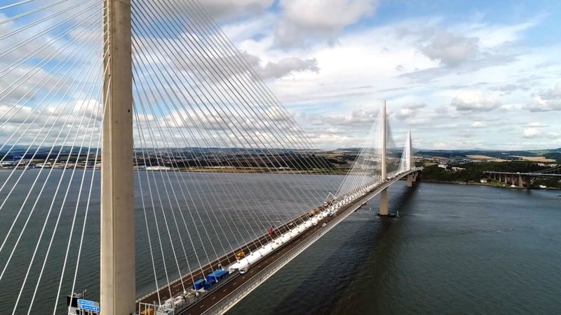 Everything you need to know about the Queensferry Crossing - BBC News