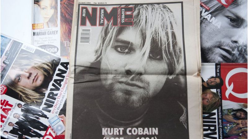 NME's most memorable front covers as it prints for the last time - BBC News