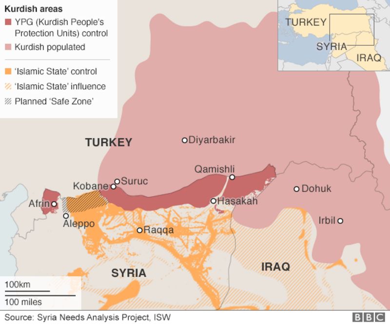 Iraqi Kurds warn PKK amid Turkey air strikes - BBC News