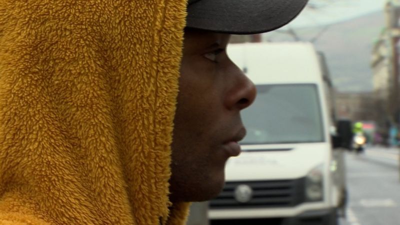 Belfast exhibition captures what it means to be homeless - BBC News