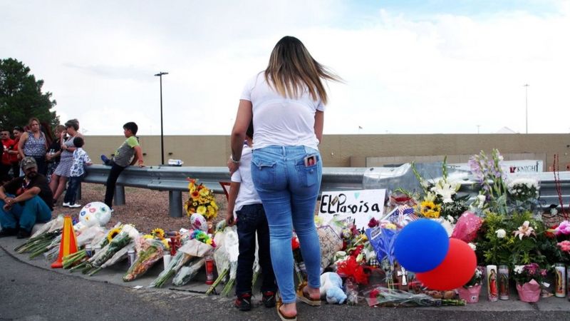 Texas Walmart shooting: El Paso mourns its shattered innocence - BBC News