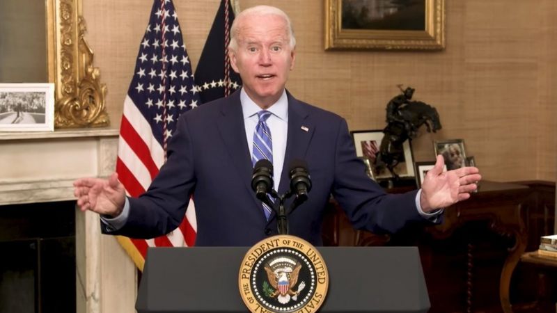 False claims of 'deepfake' President Biden go viral - BBC News
