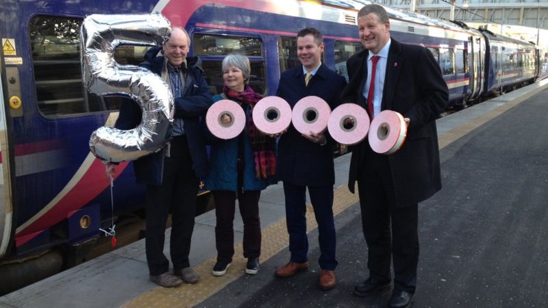 Borders Railway: Future goals for new route drawn up - BBC News