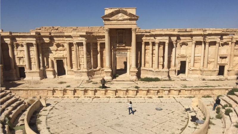 Palmyra: Inside the ancient city recaptured from IS - BBC News