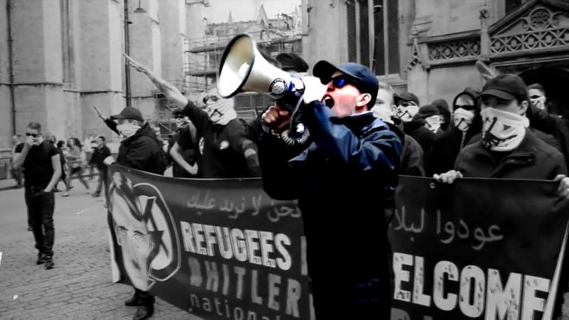 Hitler stickers found at National Action recruiter's home - court - BBC ...