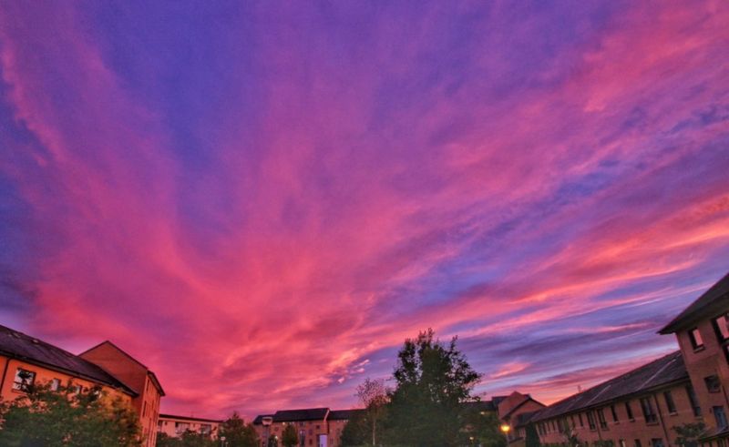 In pictures: Spectacular sunrise over Scotland - BBC News