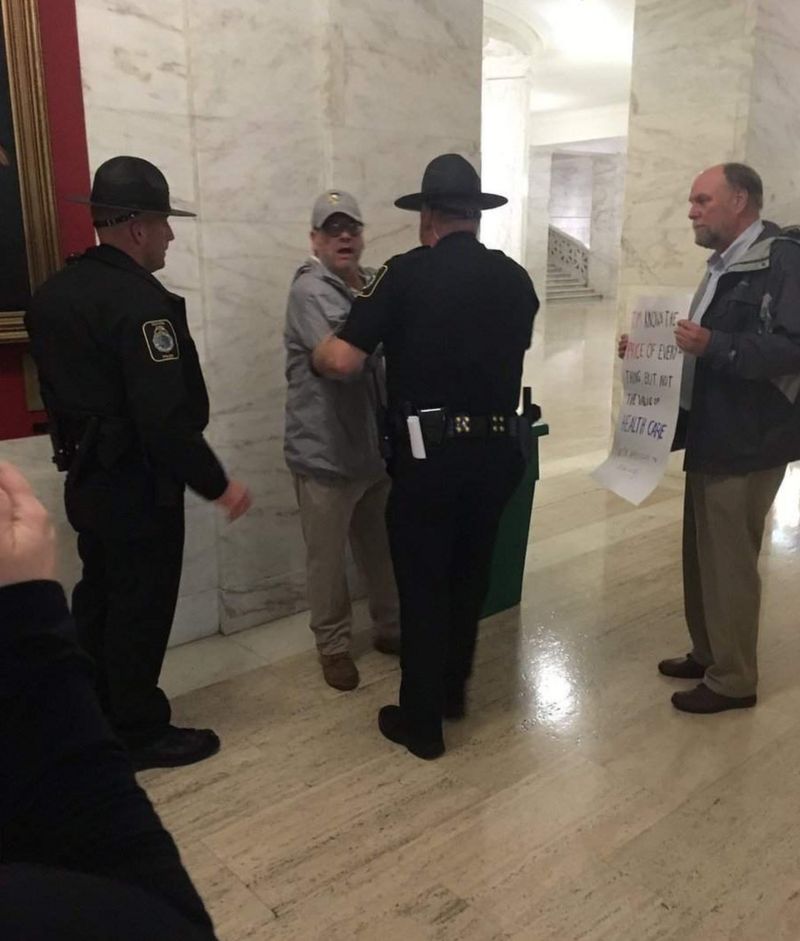 Dan Heyman: US reporter arrested for shouting questions on healthcare ...