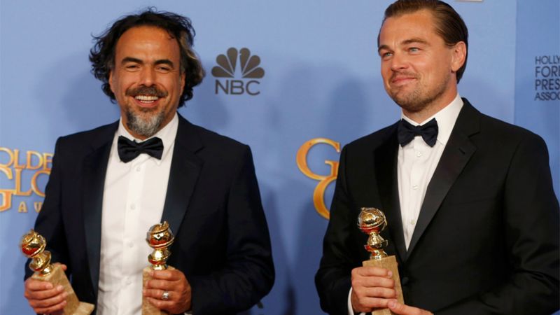 Golden Globes 2016: The Revenant wins top three awards - BBC News