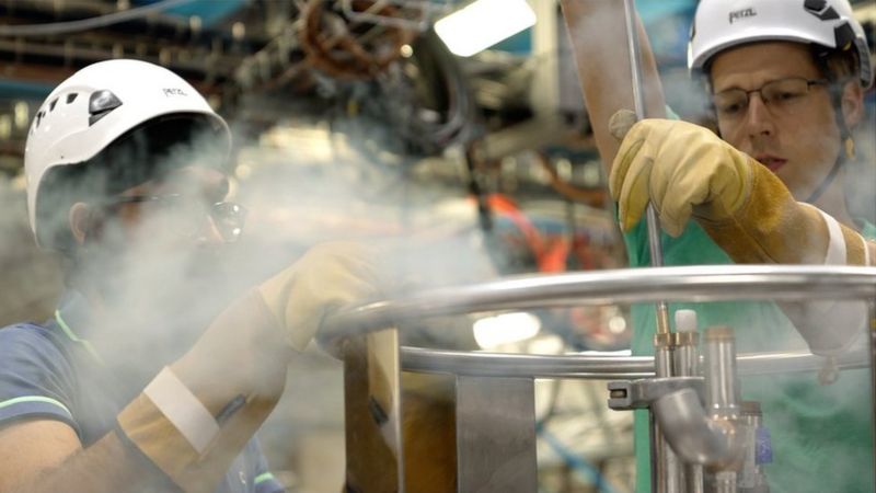 Scientists get closer to solving mystery of antimatter - BBC News