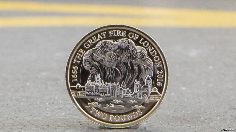 New £2 coin to mark Great Fire of London anniversary - BBC Newsround