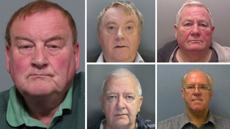 Wrexham historical child abuse gang jailed - BBC News