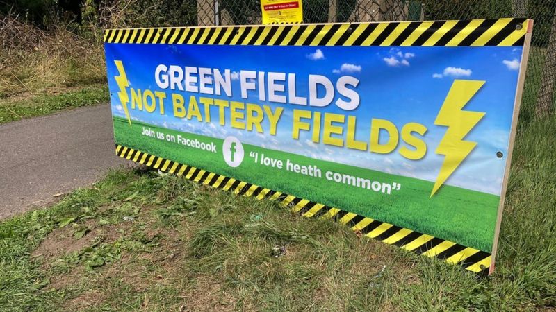 BESS: The charged debate over battery energy storage systems - BBC News