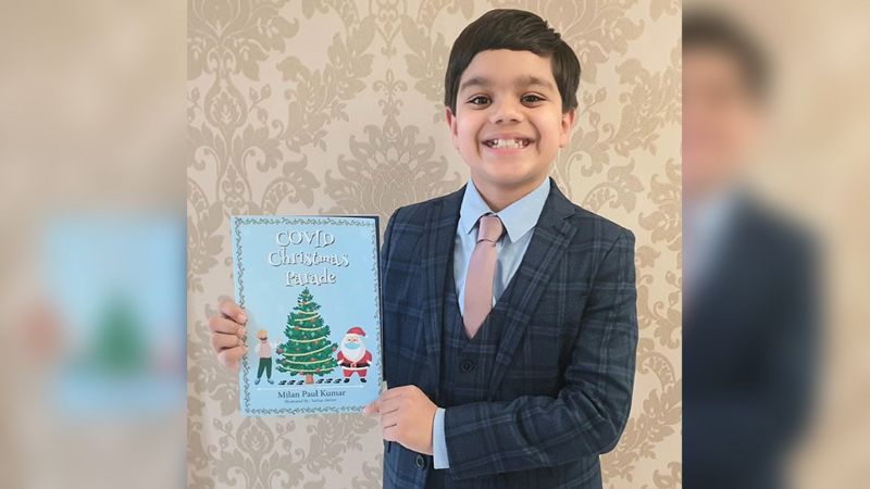 World Book Day: Jayce Joyce, four, publishes two books - BBC News