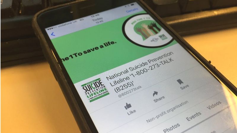 Facebook artificial intelligence spots suicidal users - BBC News