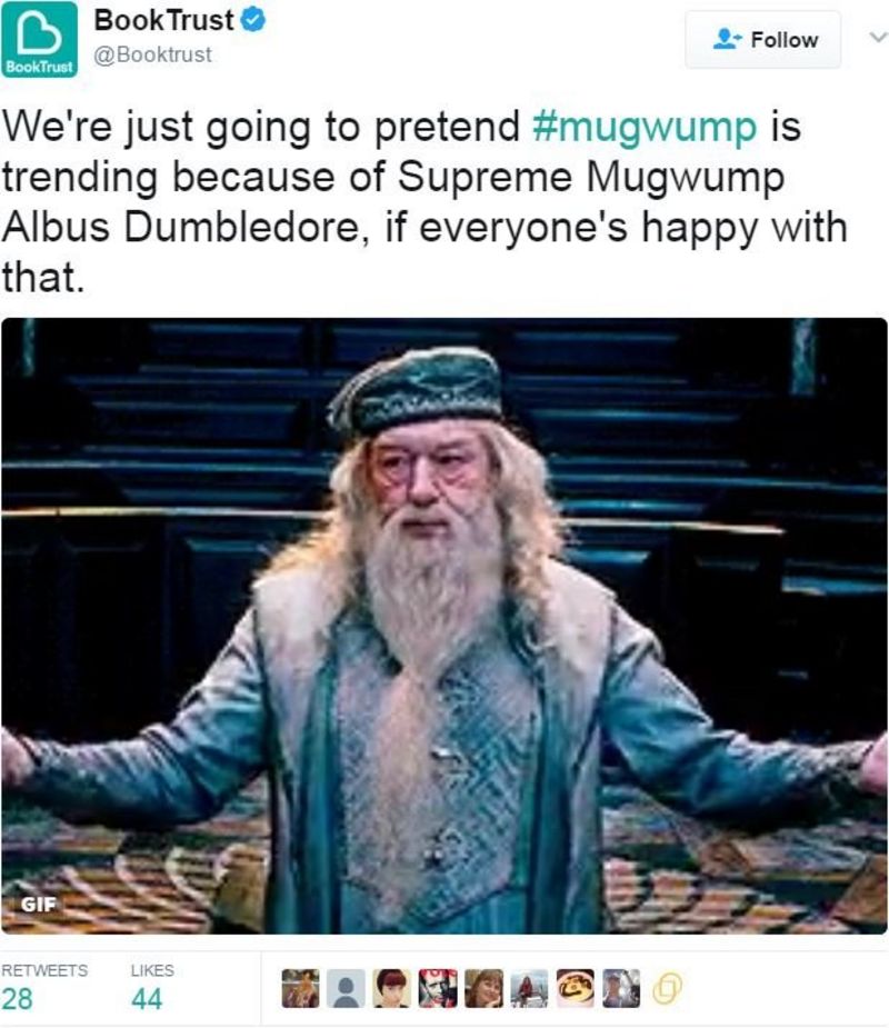 Mugwump mania and memes take over Twitter - BBC News