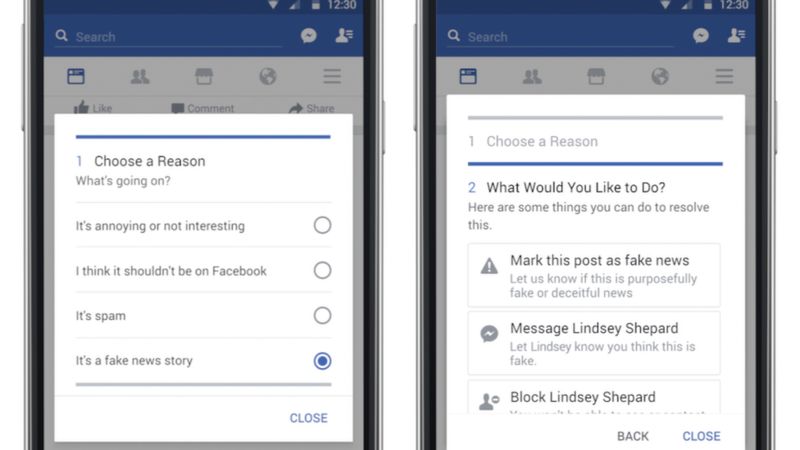 Fake news: Facebook rolls out new tools to tackle false stories - BBC News Fake news: Facebook rolls out new tools to tackle false stories - BBC News