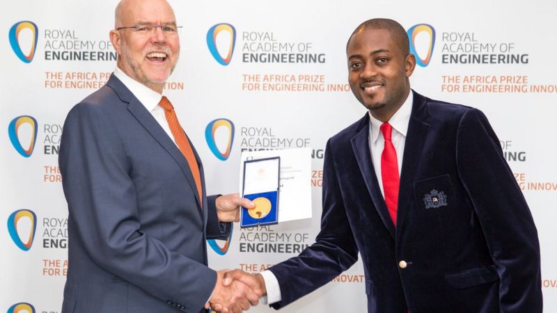 Cameroon's Cardiopad inventor wins African engineering award - BBC News