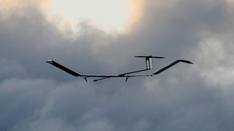 Zephyr breaks own record for longest unmanned flight - BBC News
