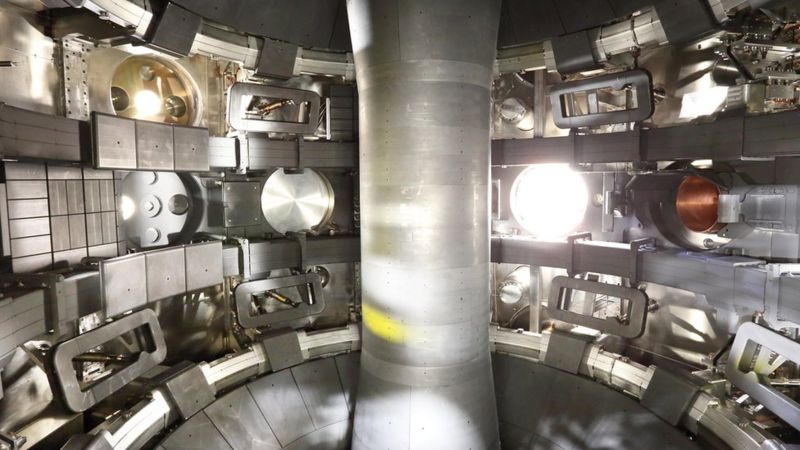 UK fusion experiment used in hunt for clean energy - BBC News