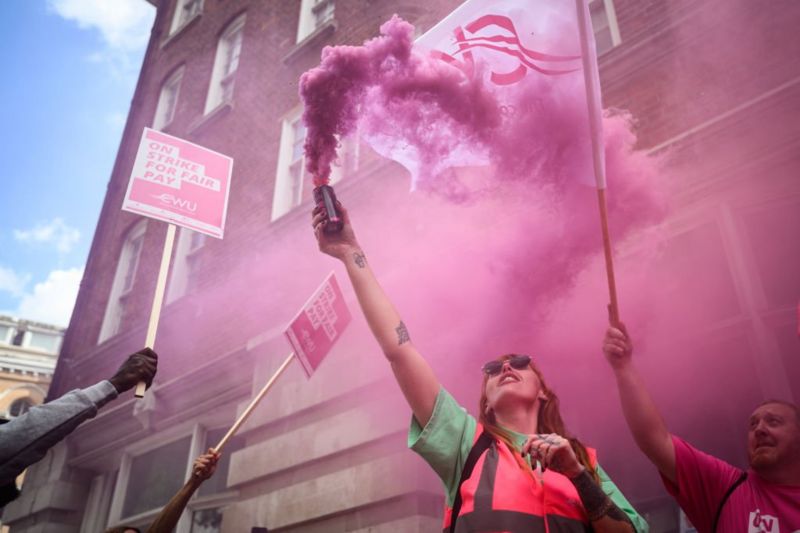 Why are so many workers going on strike? - BBC News