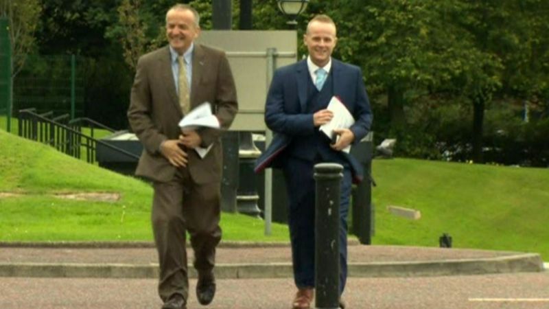 Loyalist Jamie Bryson 'forged signature to verify accounts' - BBC News