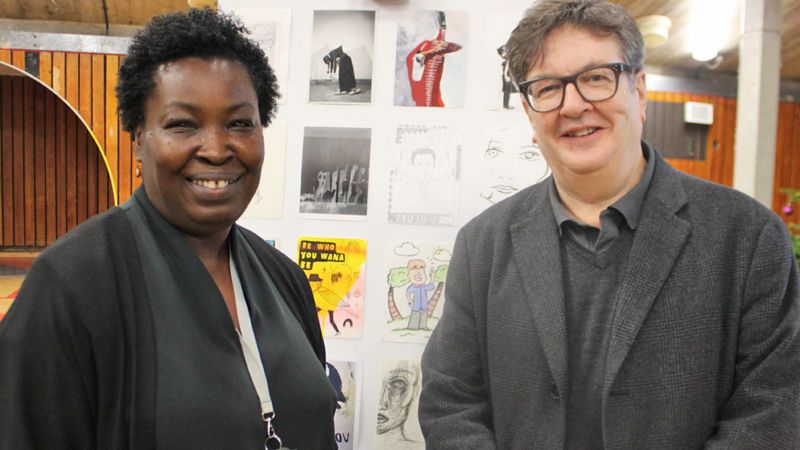 Mark Wallinger: The artist who wants to provoke pupils' creativity ...