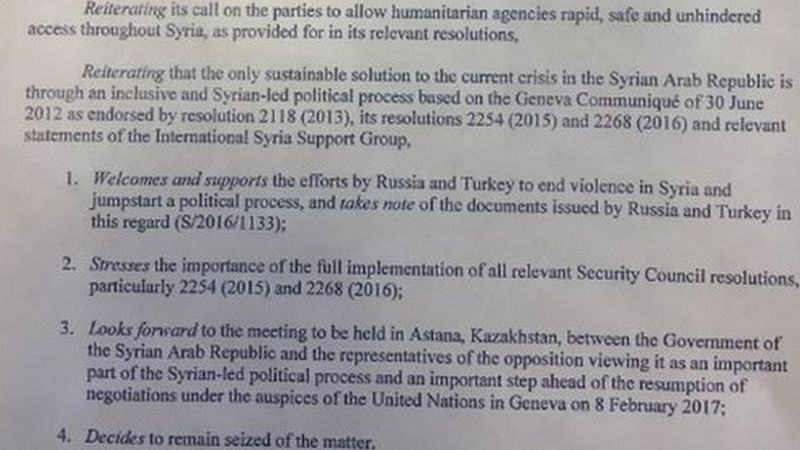 Syria conflict: UN welcomes Russia-Turkey truce efforts - BBC News