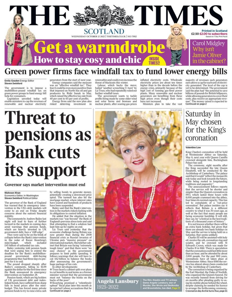 Scotland's papers: Indyref2 supreme court case and pensions 'threat ...