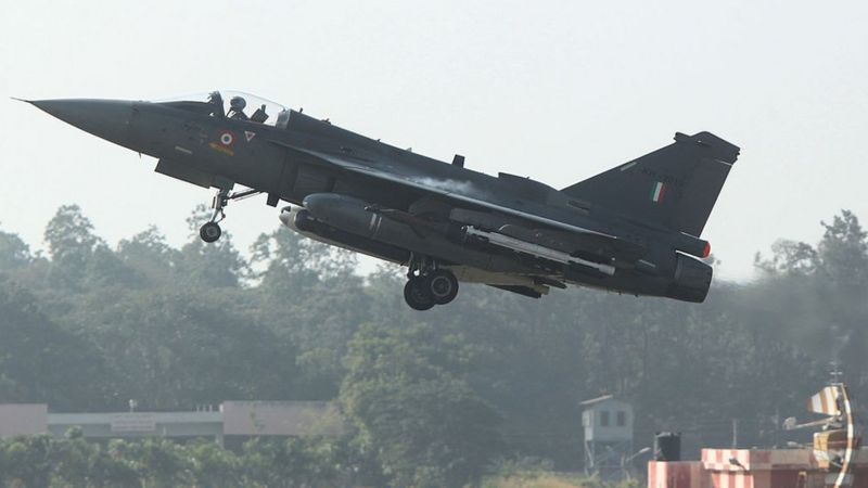 Tejas: India designed fighter jet joins air force - BBC News