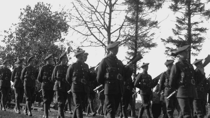 Remembering Scots who fought on after the WWI Armistice - BBC News