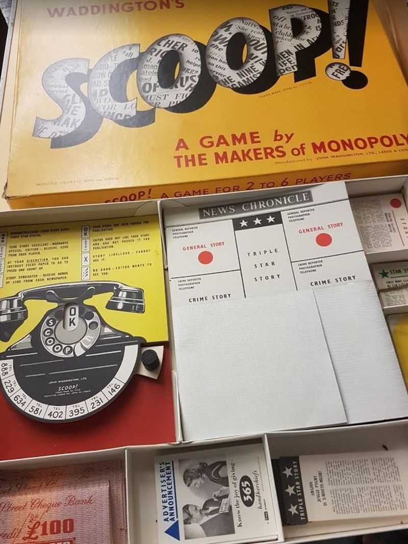 Waddingtons board games archive reveals wacky finds - BBC News