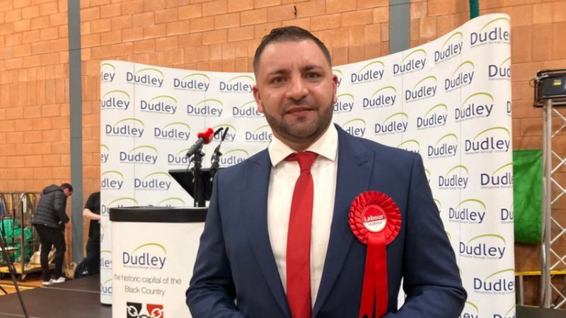 Tributes to Dudley councillor who died days after re-election - BBC News