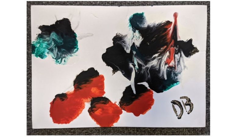 Banksy the dog art raises £500 for Bristol animal charity - BBC News