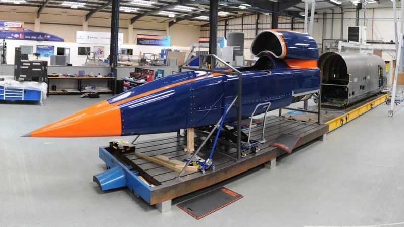 Bloodhound Diary: Racing into 2016 - BBC News