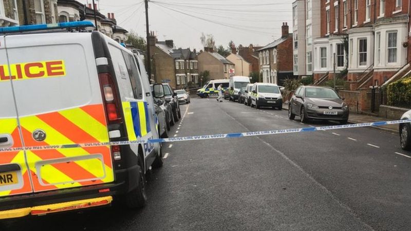 Murder arrest after three men found dead in Colchester - BBC News