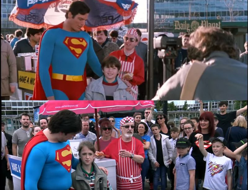 Superman IV film recreated in Milton Keynes 30 years on - BBC News