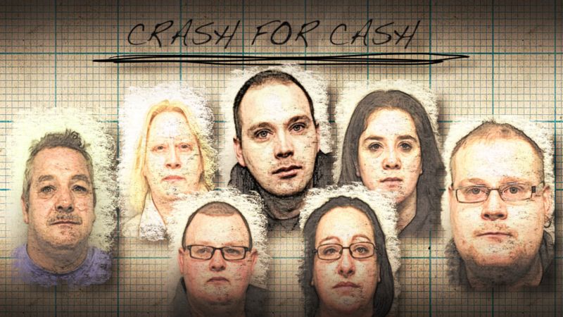 Car insurance: 170,000 claims linked to 'crash for cash' gangs - BBC News