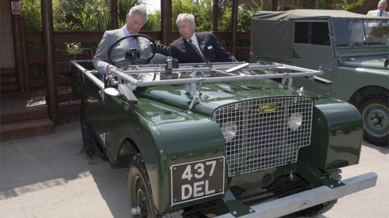 Defenders of the famous - Land Rover-loving celebrities - BBC News