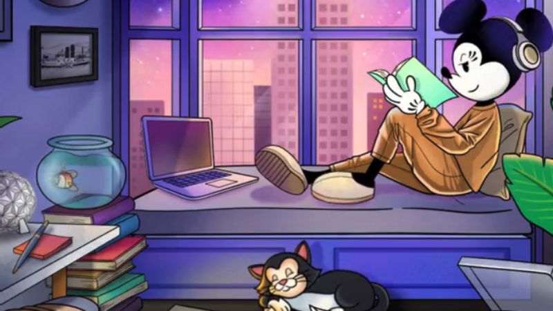 Why Minnie Mouse's chill-out album actually makes sense - BBC News