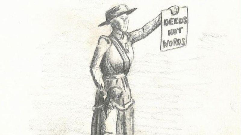 Emily Davison: Suffragette statue planned for Morpeth - BBC News