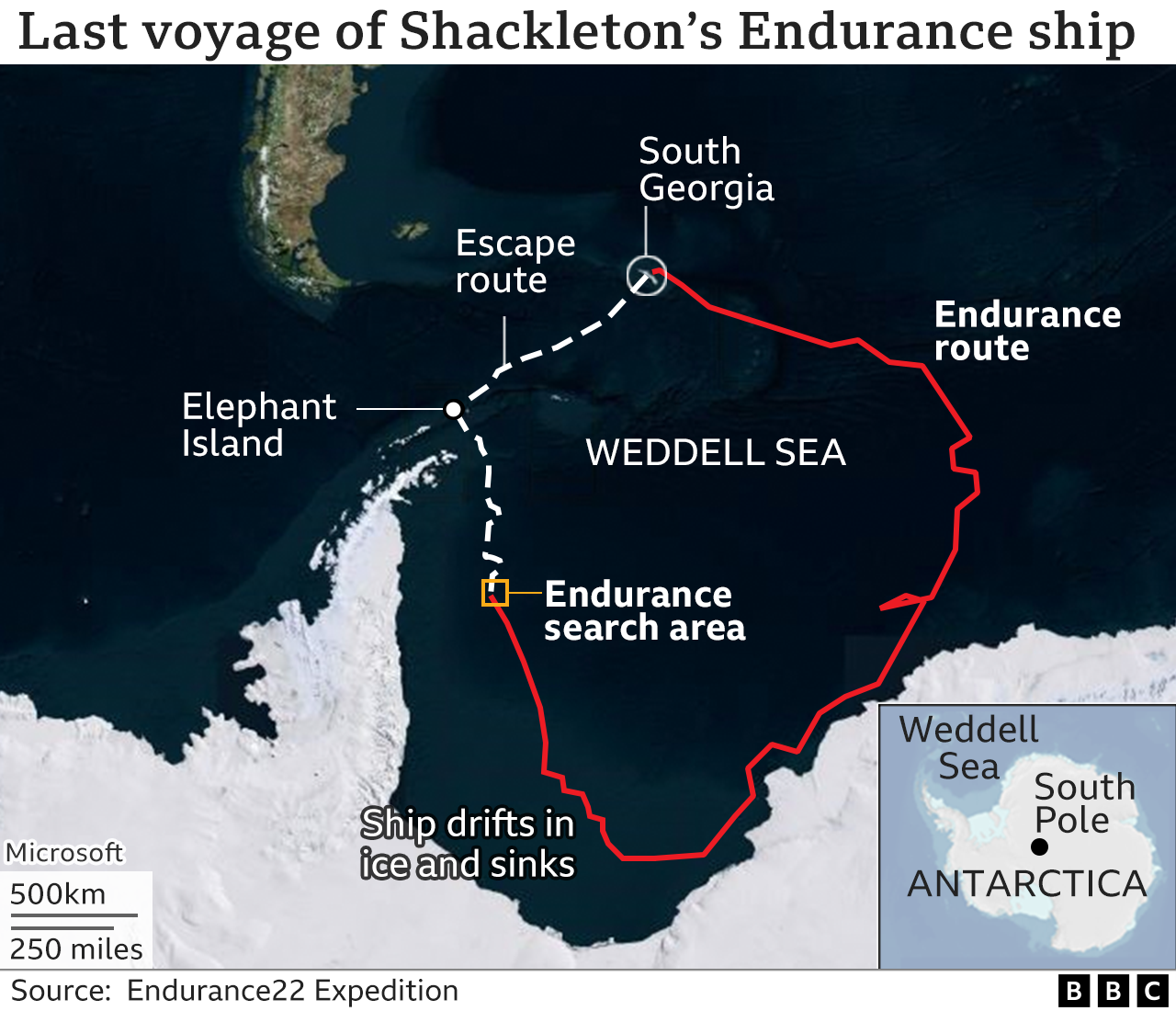 Shackleton's Endurance: The impossible search for the greatest ...