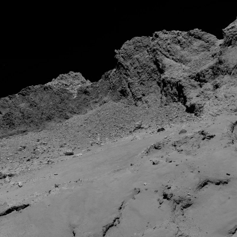 Estas Son Las últimas Fotos Que Envió La Sonda Rosetta Antes De Ser