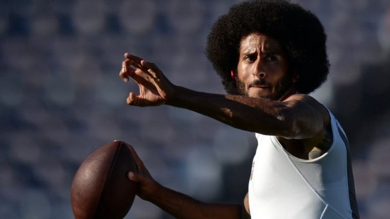 NFL anthem protest: How fist salute became a symbol - BBC News