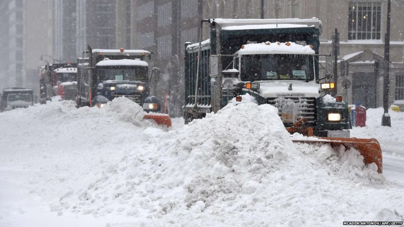 US Blizzard 2016 - BBC Weather