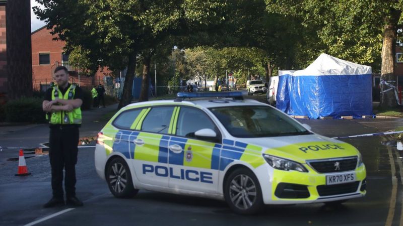 Taser used before fatal Derby police station shooting - IOPC - BBC News