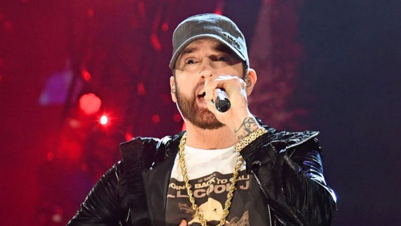 Eminem-inspired rapper-poet says writing saved his life - BBC News