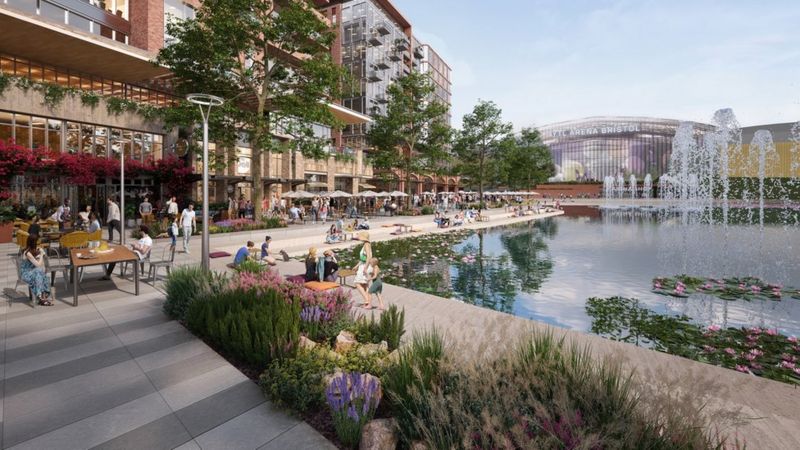 Brabazon arena development could include 1,000 extra homes - BBC News